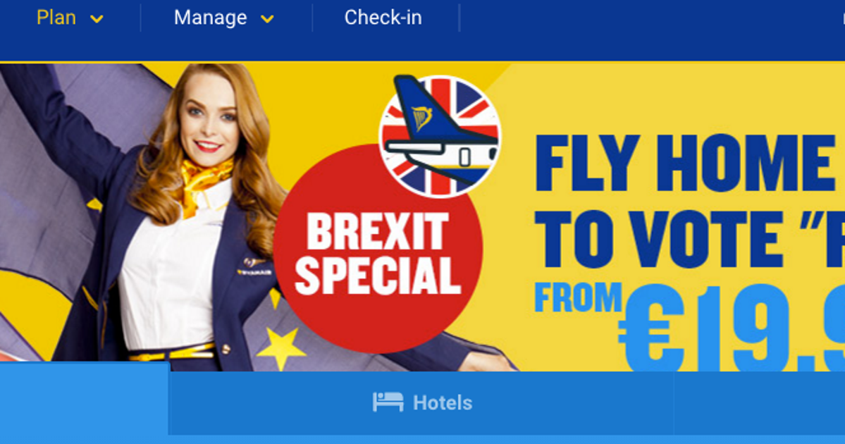 Ryanair Announces Brexit ‘Vote To Remain’ EU Referendum Bargain Seats | HuffPost UK News