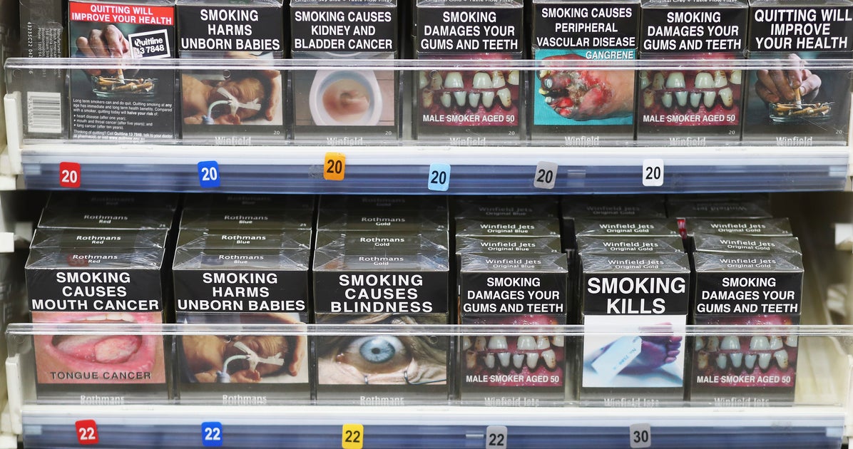 Cigarette Packets Standardised With Explicit Warnings Of Smoking ...