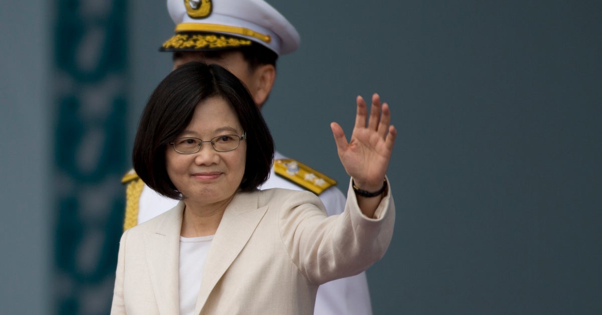 Taiwan's First Female President Is Sworn In, Pledges To Promote Peace ...