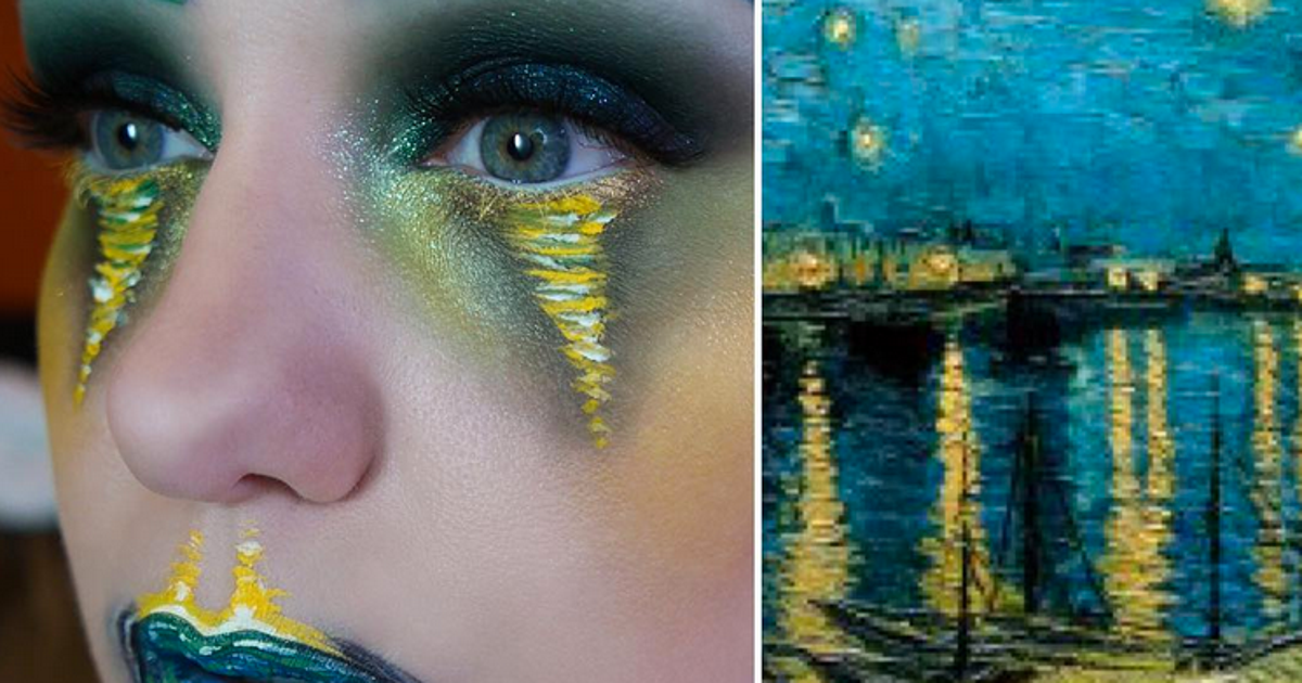 Makeup Artist Transforms Herself Into Famous Works Of Art | HuffPost UK ...