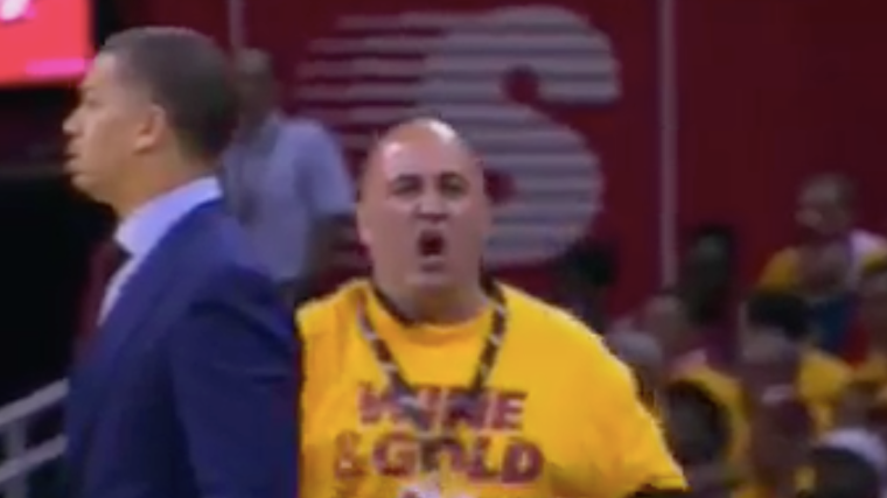 Area Man Yelling Courtside Is All Of Us During These NBA Playoffs ...