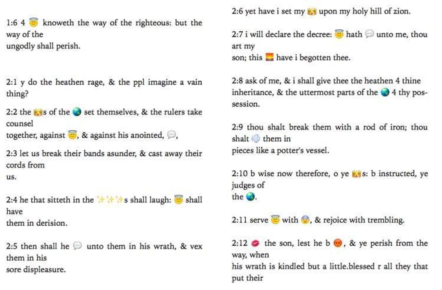 A Bible Made With Emojis Is Now An Actual Thing | HuffPost Religion