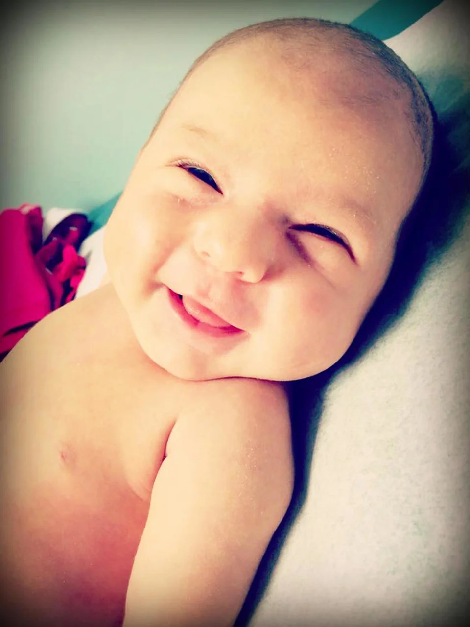 Cute Babies Smiling With Dimples