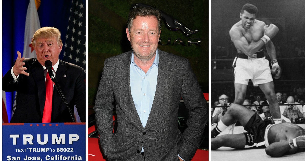 Piers Morgan Tweets Muhammad Ali/Donald Trump 'Racism' Comparison ...