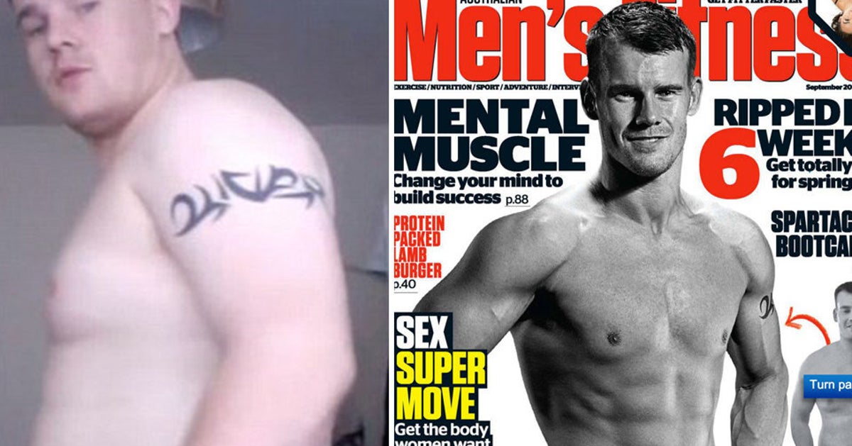 22-Stone Man Achieves Dream Of Appearing On Cover Of Fitness Magazine ...