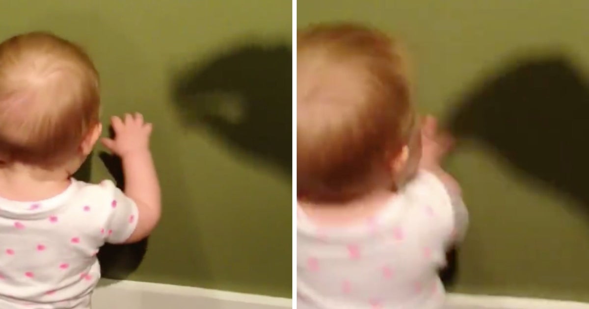 Adorable Baby Has Hilarious Reaction To 'Biting' Shadow Puppet ...