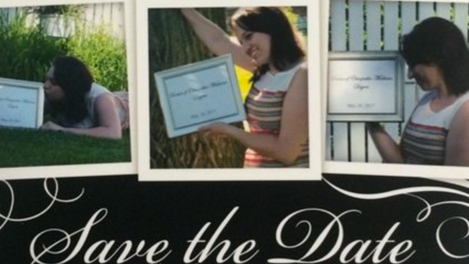 This Woman's 'Save The Date' Card Is An Inspiration For Single Women ...