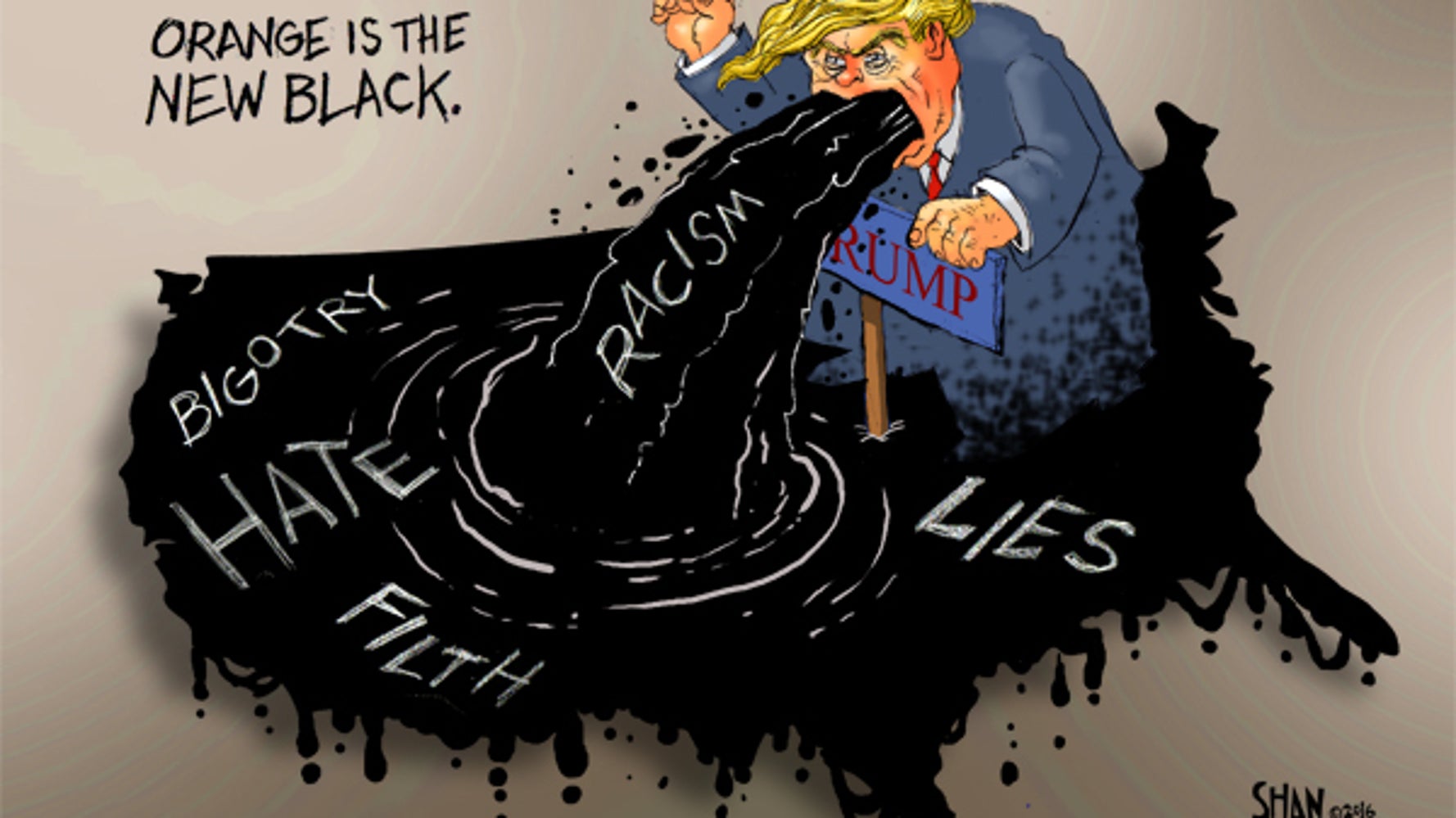Trump's Hate Vomit | HuffPost