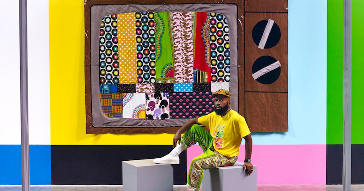 Artist Explores The Vibrant, Complex History Of Blackness On Television ...