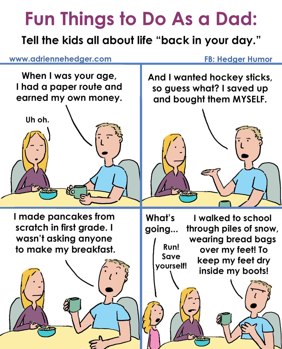 20 Hilarious Comics That Get Real About Fatherhood | HuffPost Life