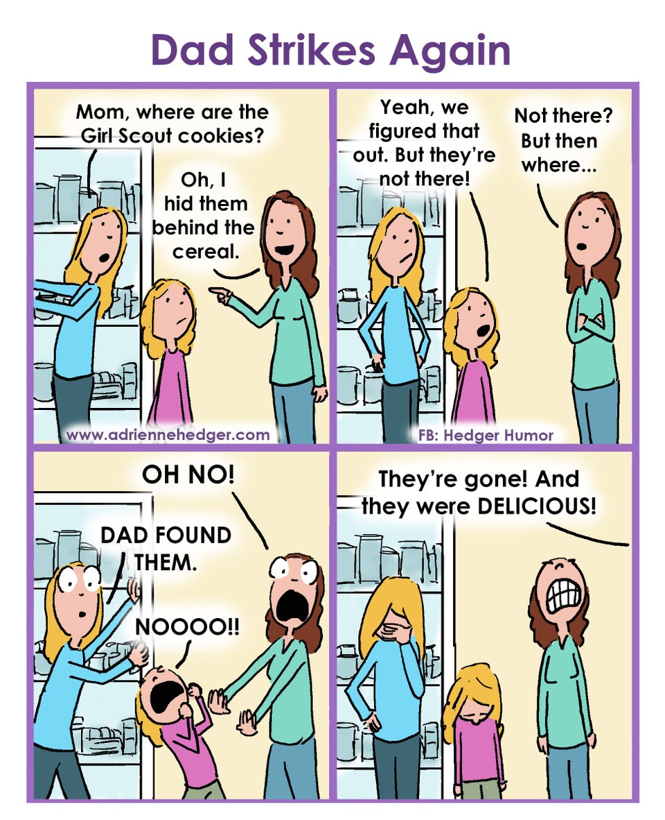 20 Hilarious Comics That Get Real About Fatherhood | HuffPost Life