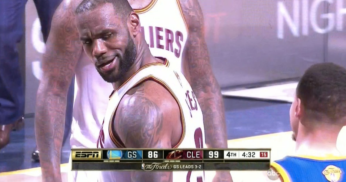 LeBron James’ Face Really Says It All As NBA Finals Head To Game 7 ...