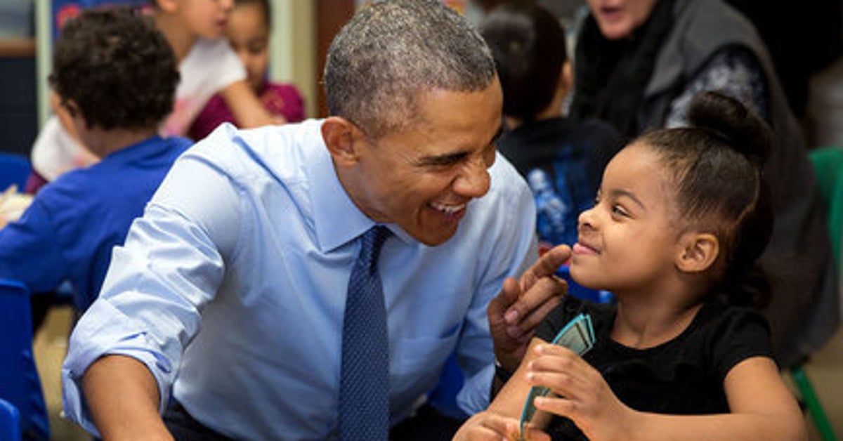 Obama's Most Adorable Moments Are The Ones He Shares With Kids ...
