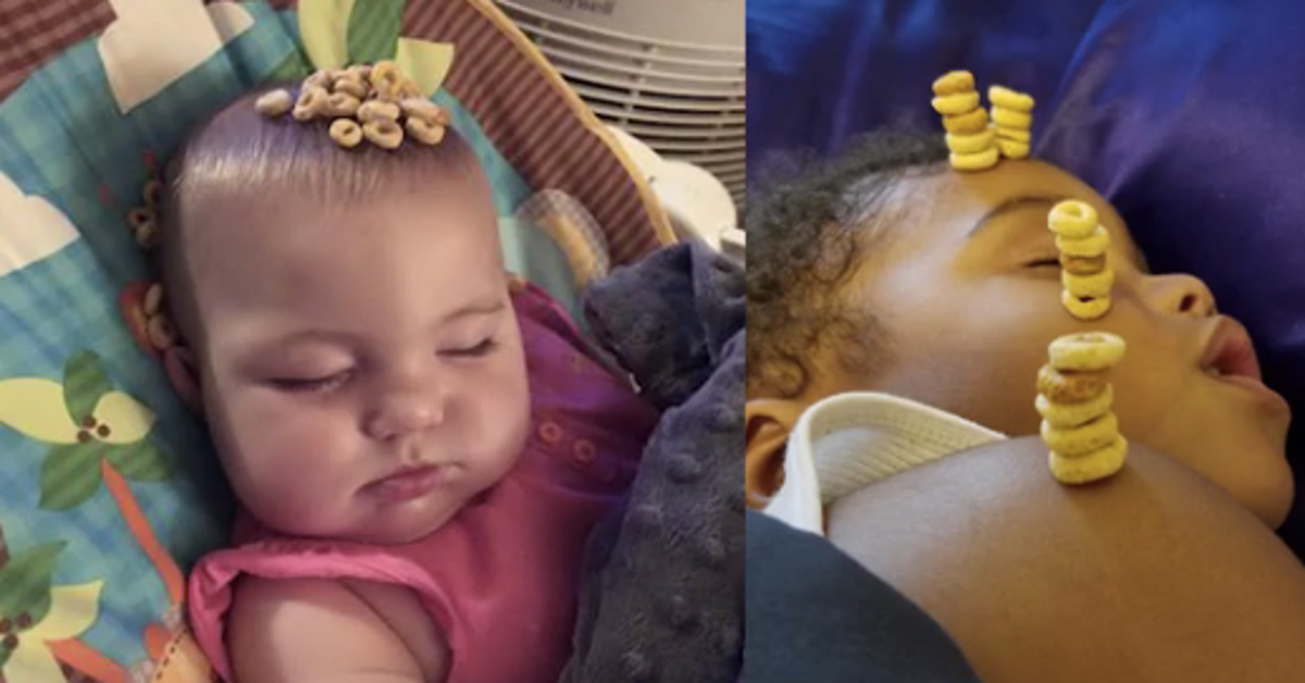 Celebrate This Father's Day By Stacking Cheerios On Your Sleeping Kid ...
