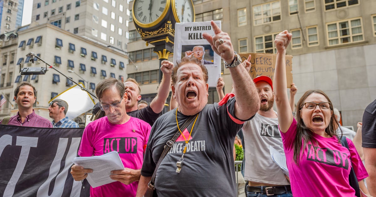 Queer Rights Advocates Stage Massive Protest Outside Trump Tower ...
