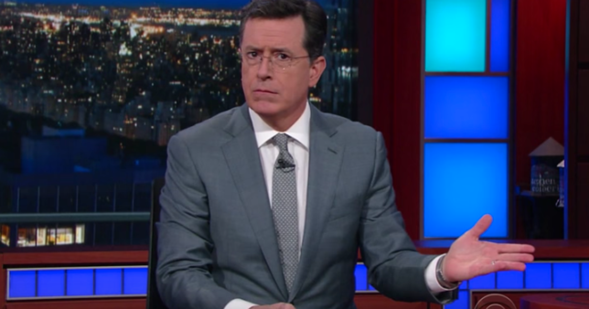 Stephen Colbert Tells The Senate What's What After Gun Control BS ...