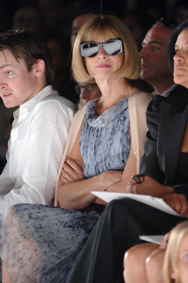 26 Times Anna Wintour Wore Sunglasses In The Dark Huffpost