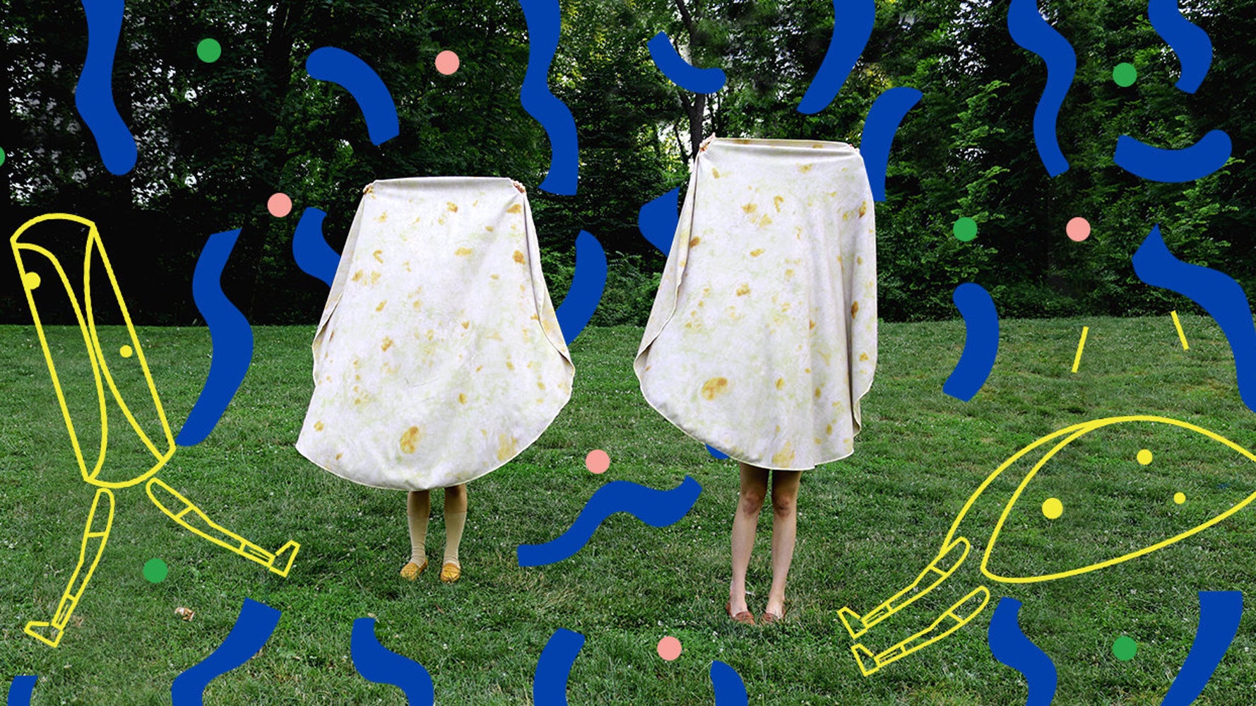 Roll Yourself Up Like A Burrito With This Tortilla Towel | HuffPost