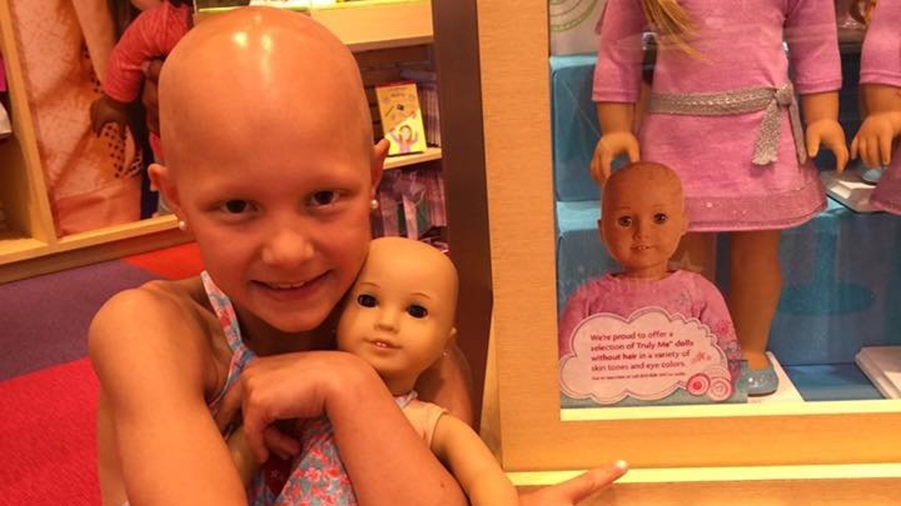Mom's Touching Note Thanks American Girl For Displaying Bald Dolls ...