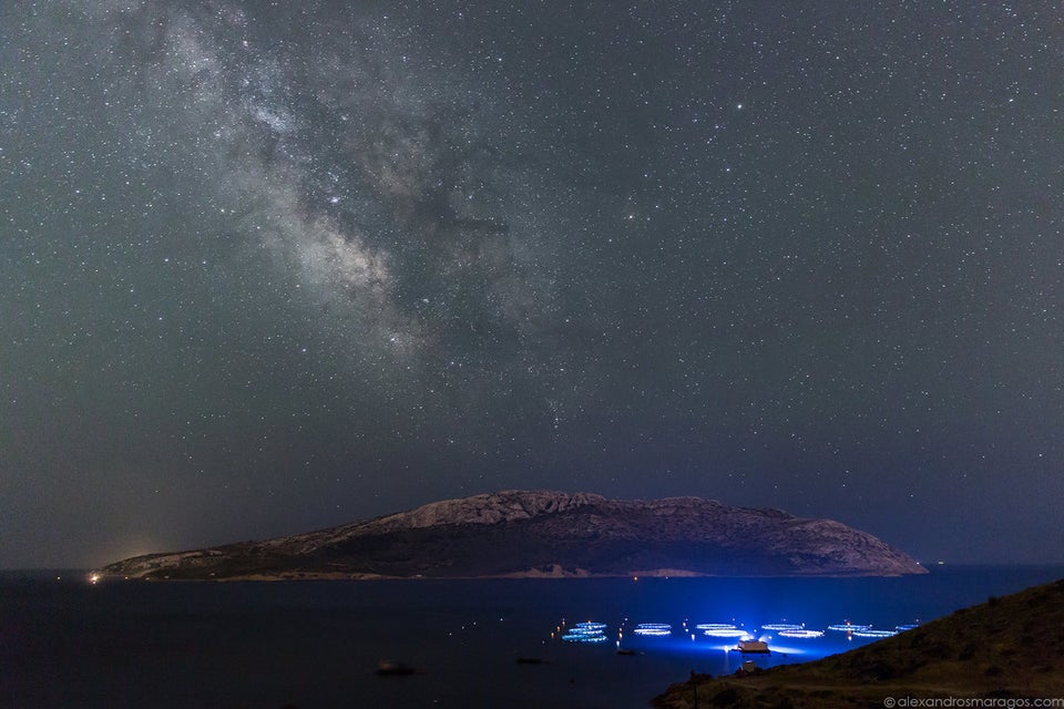 Breathtaking Photos Show The Milky Way As Seen From Greece | HuffPost ...