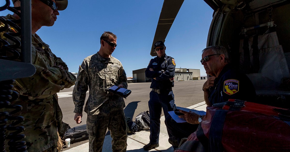 California Army National Guard activates to assist Cal Fire with ...