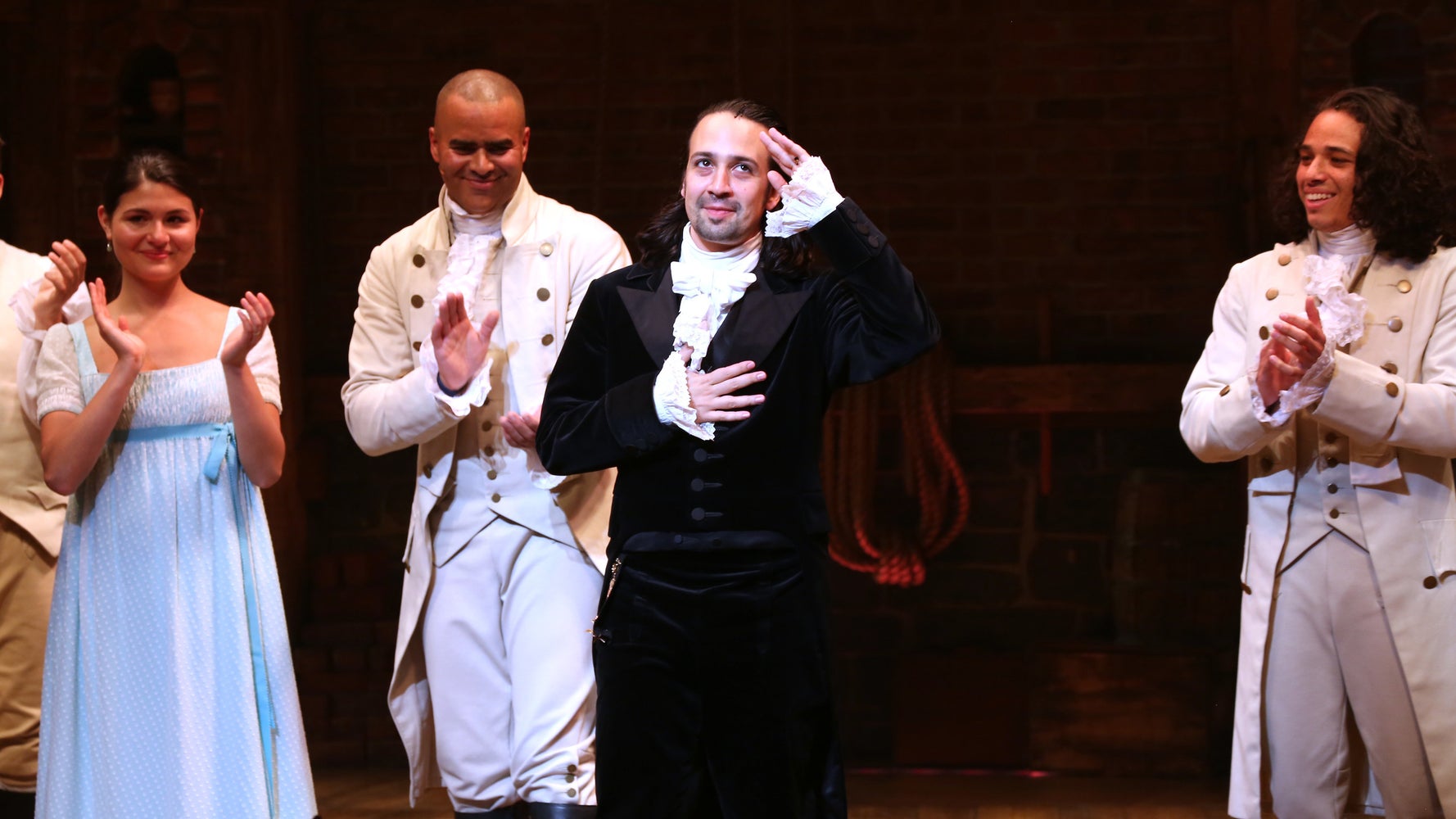 Lin-Manuel Miranda Takes Bow As Hamilton One Last Time | HuffPost ...
