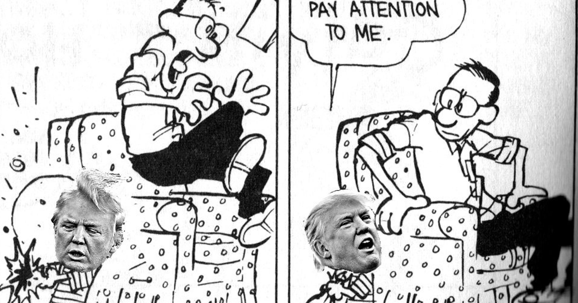 Trump In 'Calvin And Hobbes' Comic Strips Is Frighteningly Accurate ...