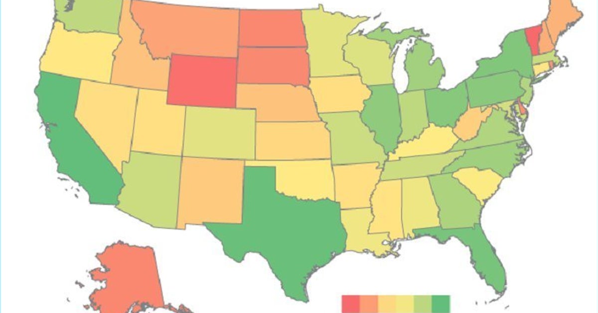 Are These The Most Tech-Savvy States? This Map May Surprise You ...