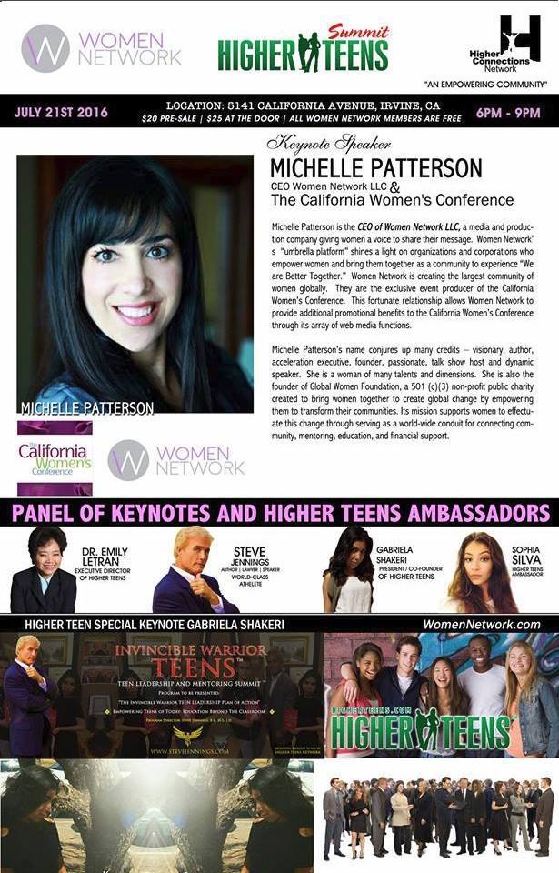 DAME MICHELLE PATTERSON: Meet The President of The California Women's ...