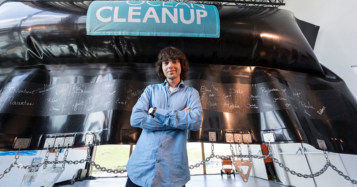 21-Year-Old Launches Ocean Cleanup Prototype | HuffPost Videos