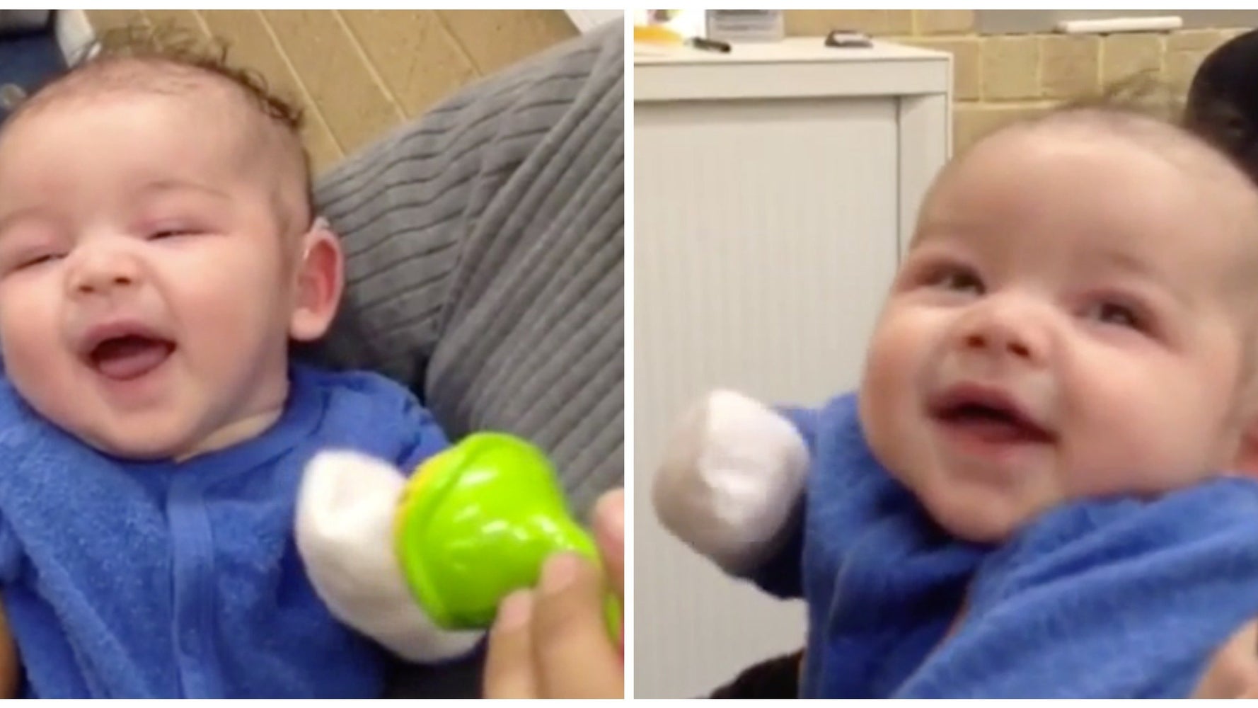The Adorable Reason This Baby Giggled So Much | HuffPost UK Parents