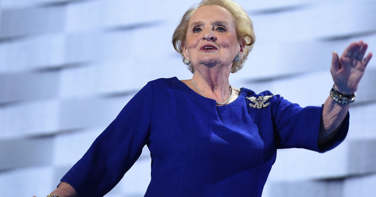 Madeleine Albright's Brooch Steals The Show At The DNC | HuffPost Life