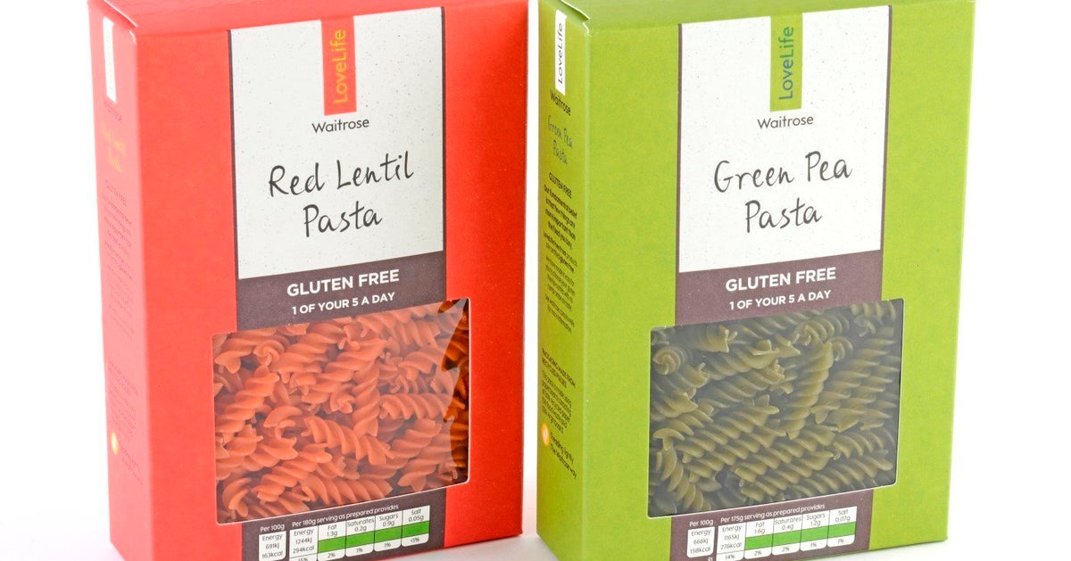 Waitrose New Pasta Range Comes In Boxes Made Of Food Waste | HuffPost ...