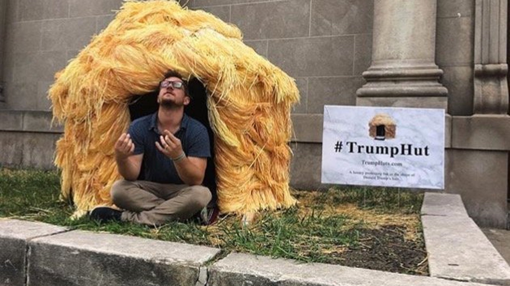 Now You Can Protest Donald Trump’s Wealth In This Luxury Art Hut | HuffPost