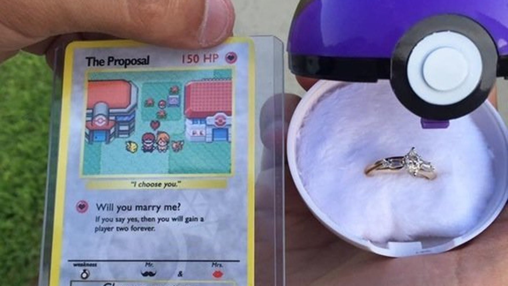 This Pokemon Proposal Is All Kinds Of Adorable | HuffPost UK Life