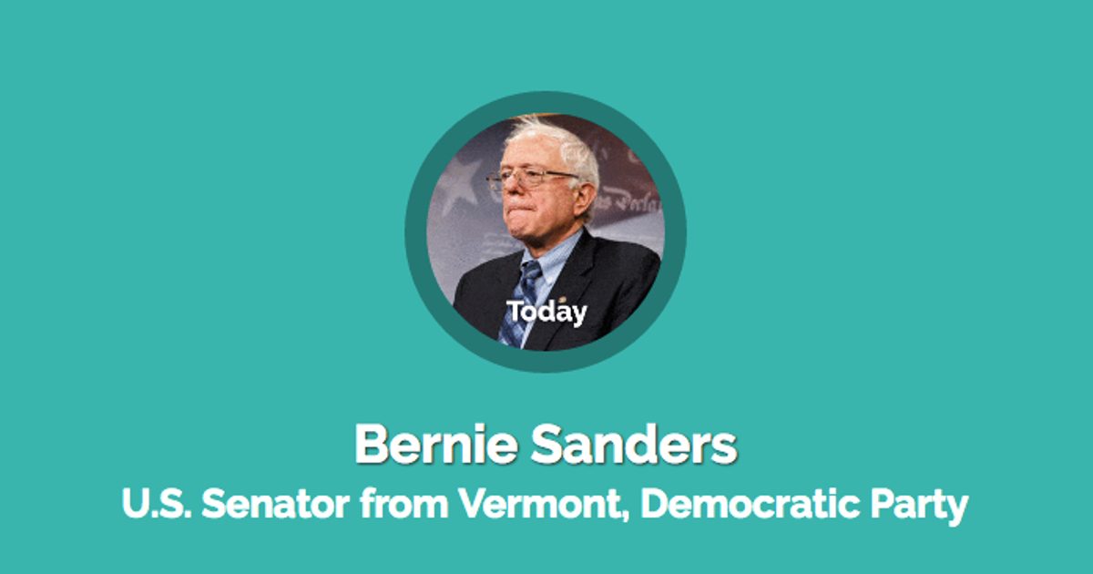 Lifemap: The history of Bernie Sanders, in 100 characters or less ...