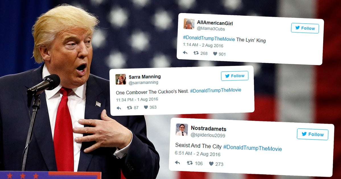 Twitter Is Suggesting Hilarious Titles For 'Donald Trump The Movie ...