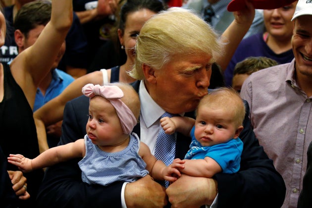 Donald Trump Just Kicked A Baby Out Of His Virginia Rally | HuffPost UK