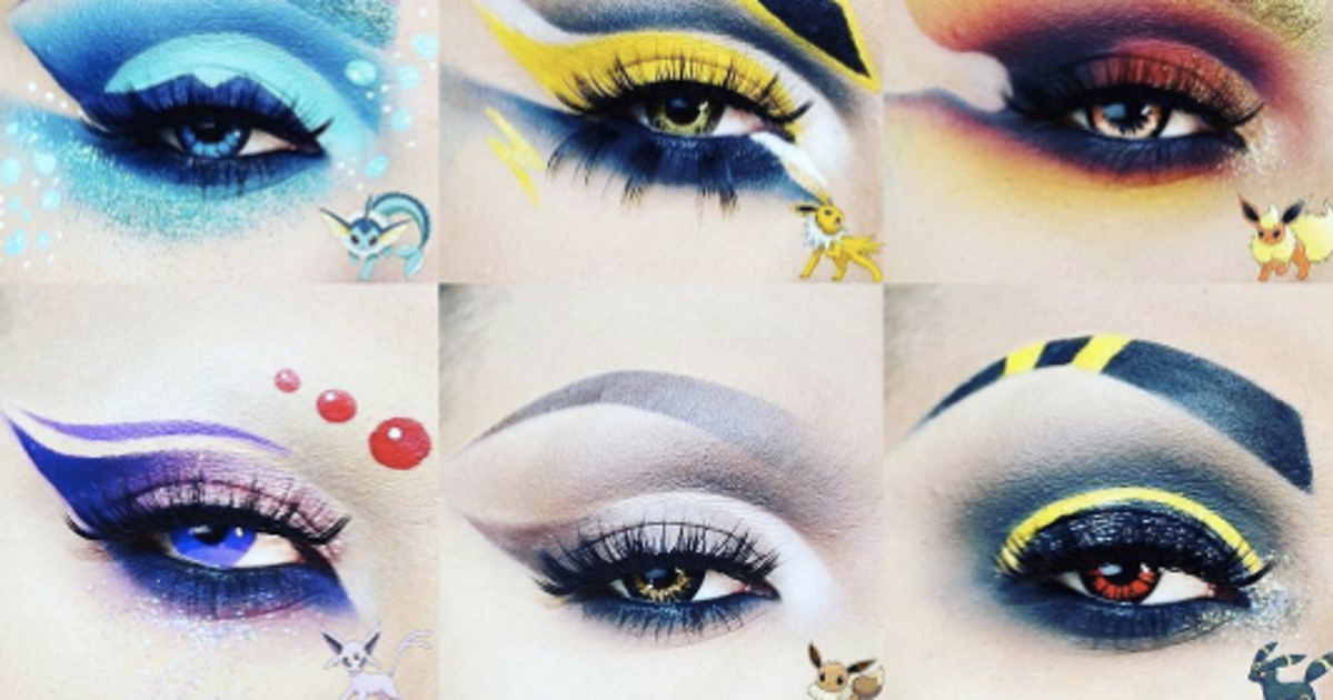 Pokemon Go Makeup Is Here And We're Not Sure How To Feel About It ...