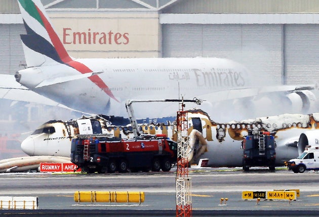 Dubai Airport Crash: Video Reveals Dramatic Moment Passengers Onboard ...
