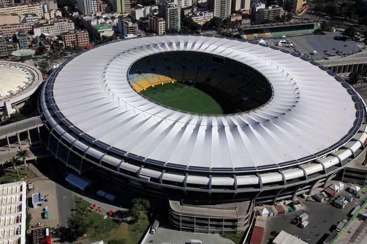 In Quest Of The Olympic Spirit: The Olympic Flame Over Maracana ...
