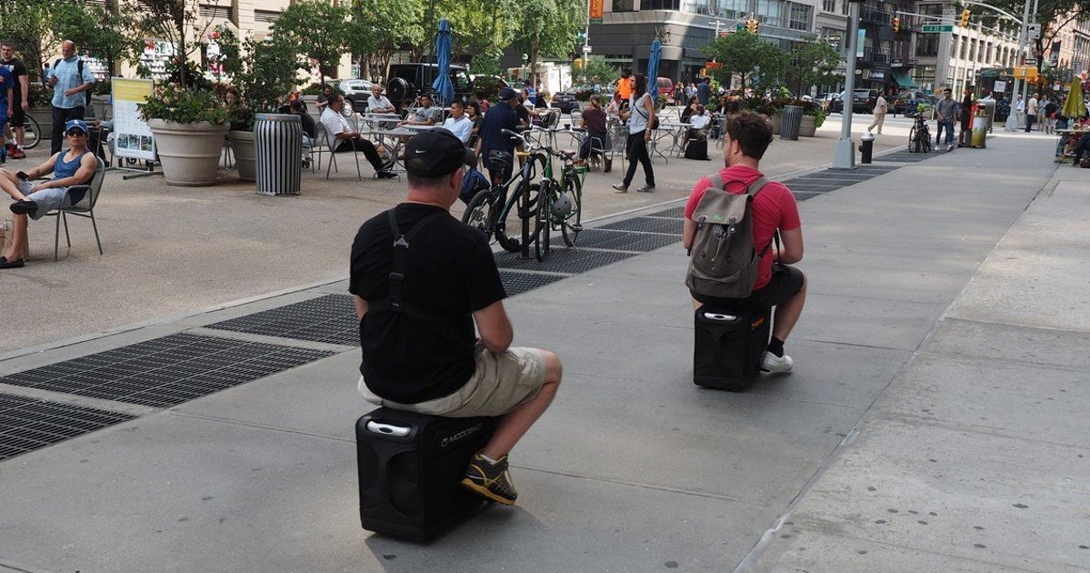 This Motorised Rideable Suitcase Turns The Airport Into Your Own ...