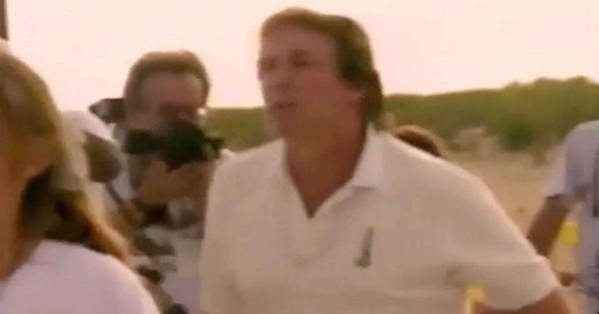 Old Footage Showing Donald Trump Playing Beach Volleyball Surfaces ...