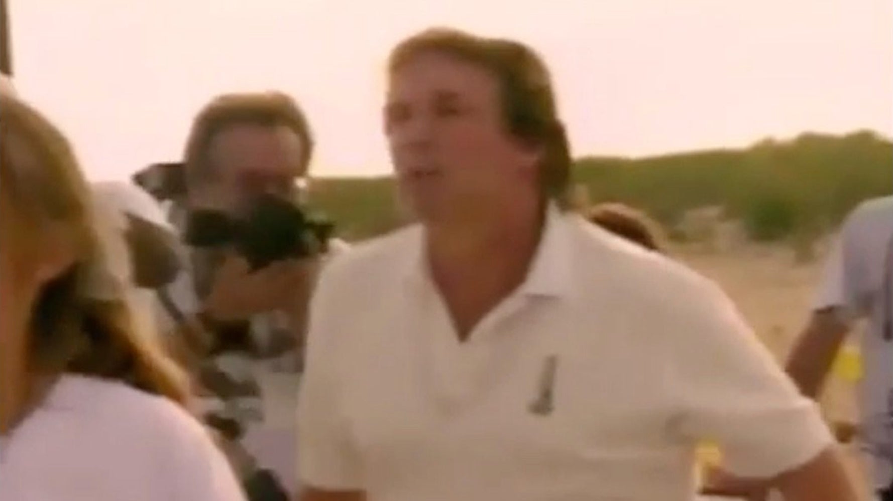 Old Footage Showing Donald Trump Playing Beach Volleyball Surfaces ...