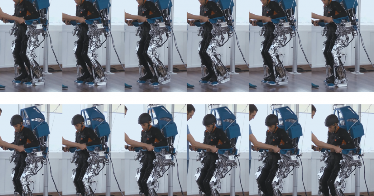 A Robotic Suit Is Helping Paralyzed People Feel Their Legs Again ...