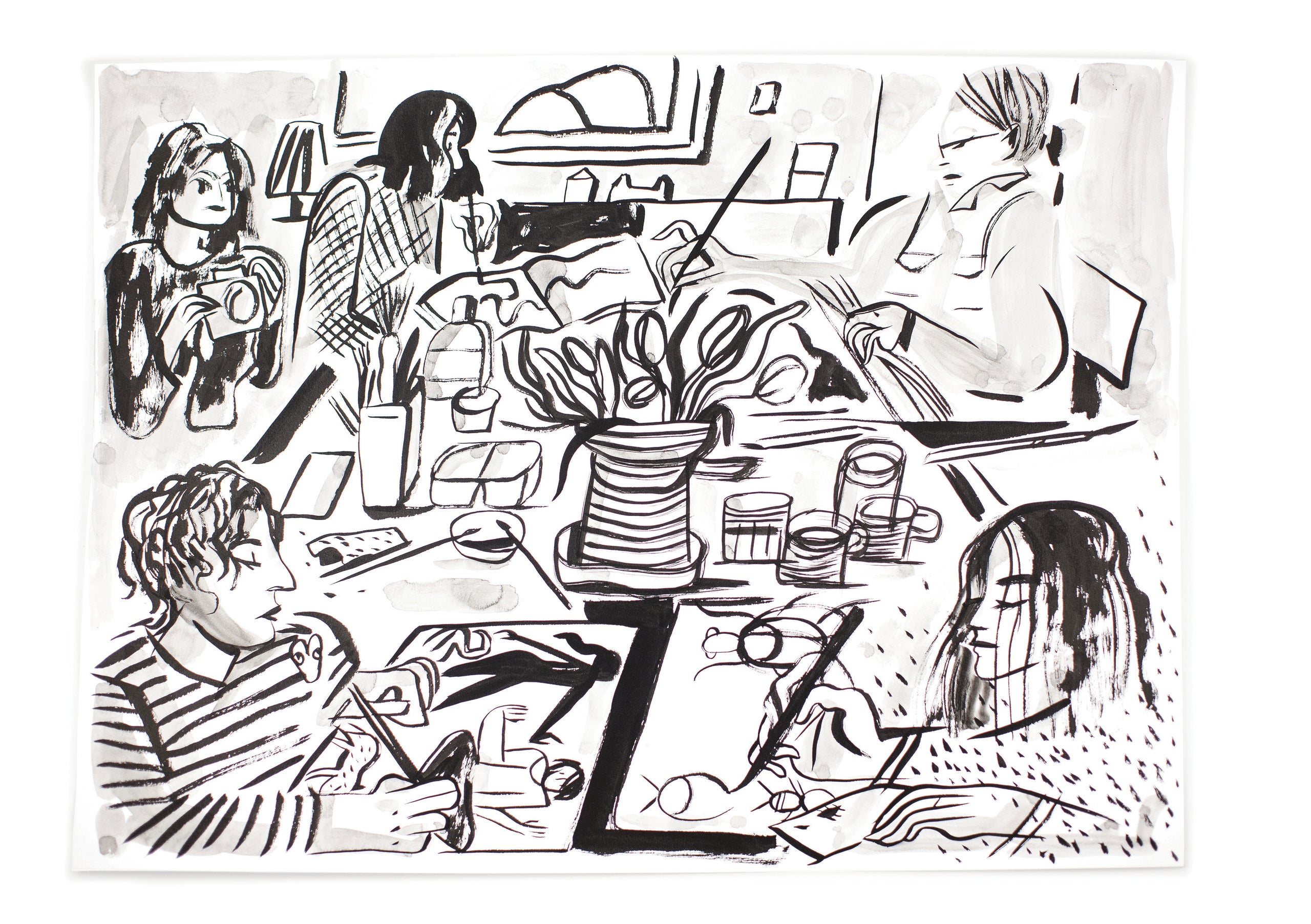 Here's Your Handy Guide To Organizing A Ladies Drawing Night | HuffPost ...