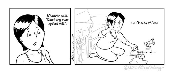 21 Too Real Comics That Capture The Highs And Lows Of Breastfeeding Huffpost