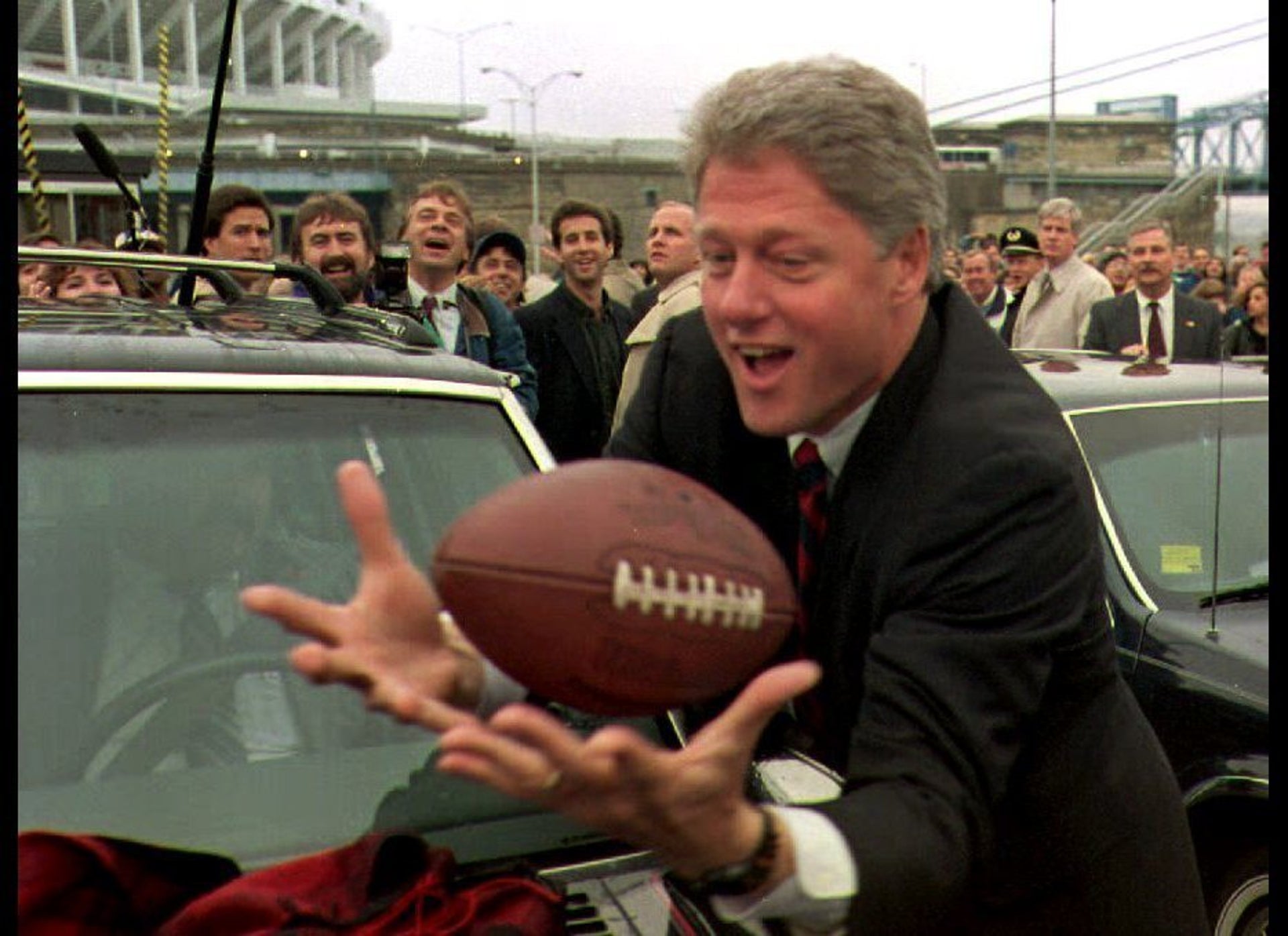 Bill Clinton Receives 'Father Of The Year' Award From National Father's ...