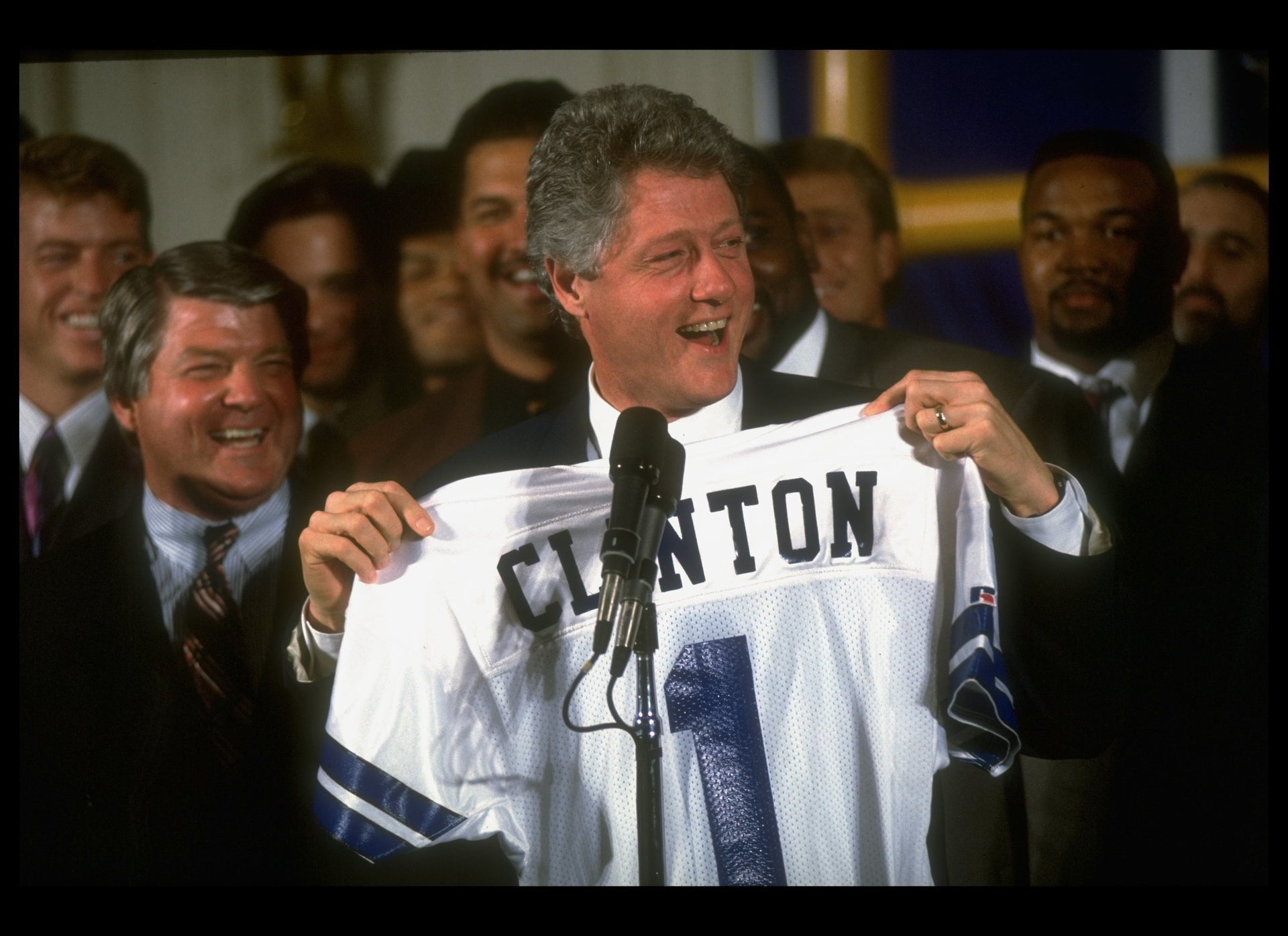 Bill Clinton Receives 'Father Of The Year' Award From National Father's ...