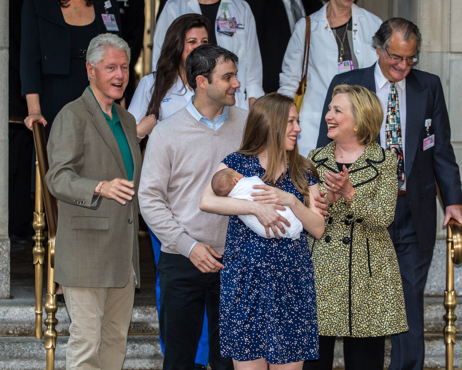 Bill Clinton Receives 'Father Of The Year' Award From National Father's ...